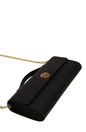 Gorski Top Handle Leather Crossbody Bag