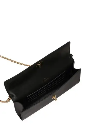 Gorski Top Handle Leather Crossbody Bag