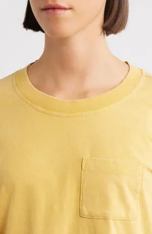 CITY BLUES Coram Crop Oversized T-shirt