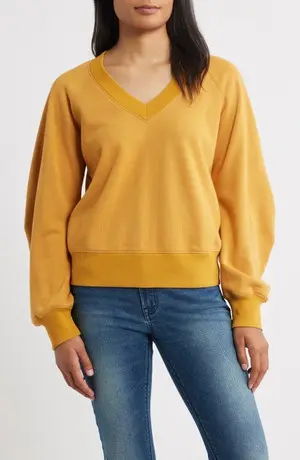 City Blues Ribbed Sweatshirts Hoodies For Women