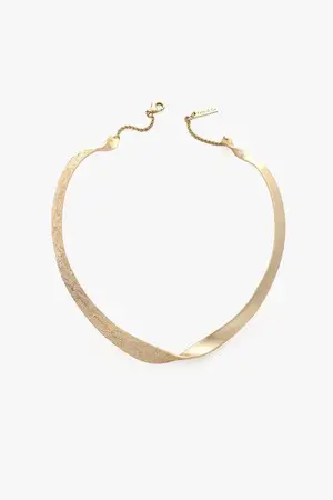 TUTTI Praise Collar Necklace - Gold