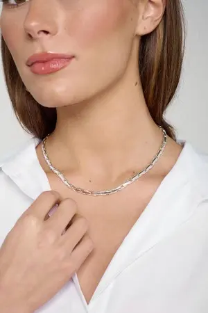 TUTTI Refine Chain Necklace - Silver