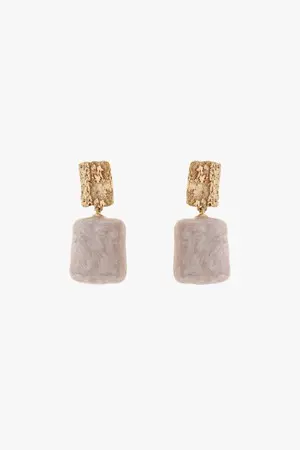 TUTTI Tranquil Drop Earrings - Gold