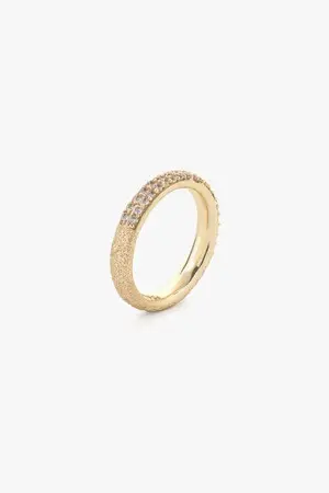 TUTTI Grand Ring With Cubic Zirconia - Gold