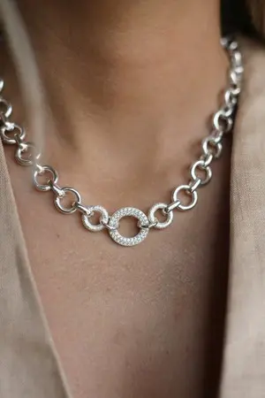 TUTTI Grand Necklace - Silver