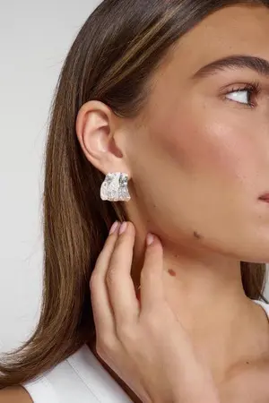 TUTTI Textured Stud Earrings