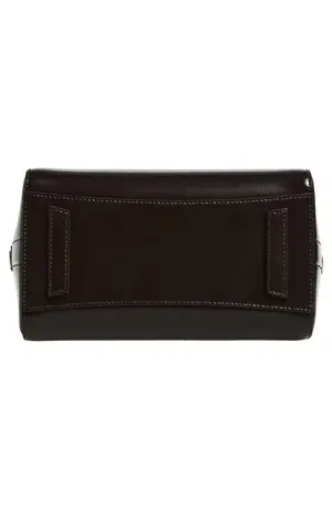 Givenchy Mini Antigona Leather Satchel - Chocolate