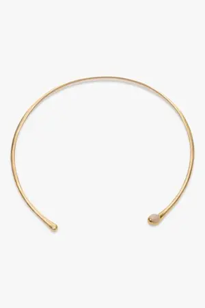 TUTTI Oceanic Enamel Collar Necklace - Gold