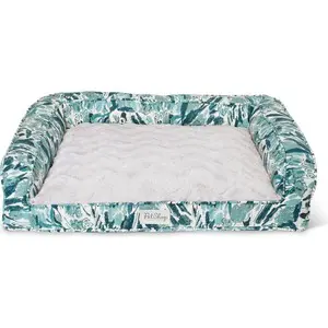 FRINGE STUDIO Canvas Couch Medium Pet Bed - Blue