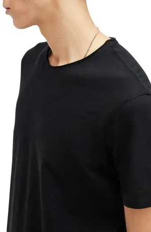 ALLSAINTS Figure Cotton T-shirt - Jet Black