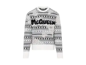 Alexander McQueen Wool Logo Sweater