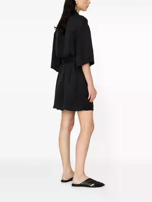 ANINE BING Geri Belted Cargo-pocket Dress