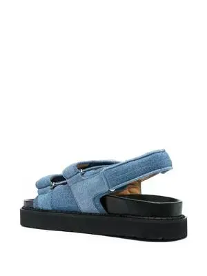 Isabel Marant Étoile Madee Denim Slingback Sandals
