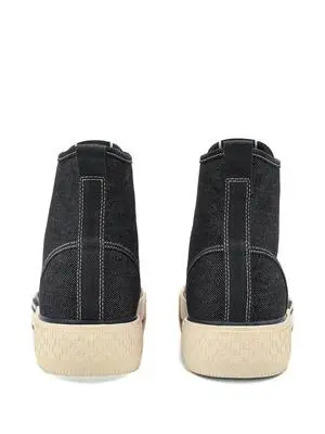 Karl Lagerfeld Logo-detail Denim Sneakers