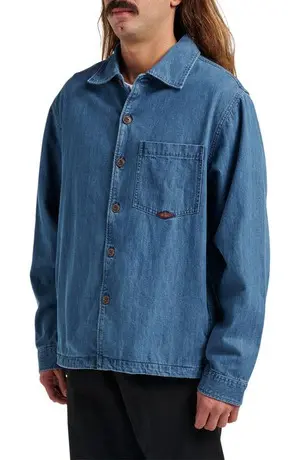 Quiksilver Denim Button-up Overshirt
