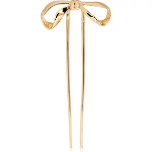 Ettika Bow Hair Pin - Gold