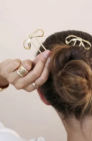 Ettika Bow Hair Pin
