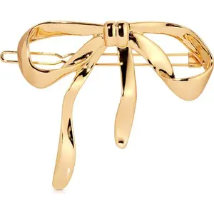Ettika Bow Barrette - Gold