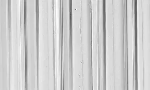 Ettika Ribbed Ponytail Cuff - Silver