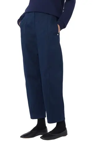 MM BY MAX MARA Etere Stretch Cotton Straight-leg Pants