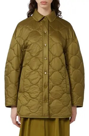 MM BY MAX MARA Zante Nylon Quilted Coat