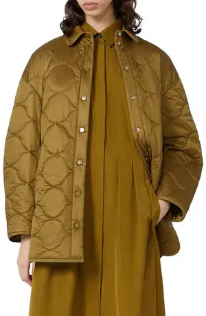 MM BY MAX MARA Zante Nylon Quilted Coat