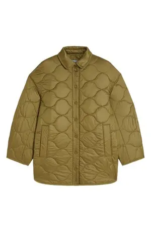 MM BY MAX MARA Zante Nylon Quilted Coat