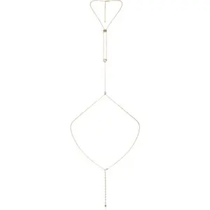 Ettika Shell Body Chain - Gold