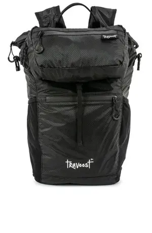 TRAVOOST Ultima 22 Collapsible Backpack With Detachable Hip Pack - Black
