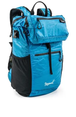 TRAVOOST Ultima 22 Collapsible Backpack With Detachable Hip Pack - Blue