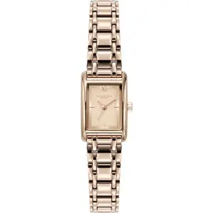 OLIVIA BURTON Mini Grove Rectangular Bracelet Watch Pink