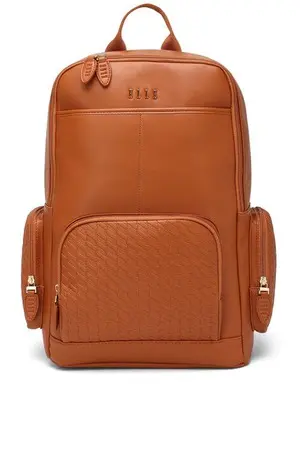 ELLE 27l Leisure Luxe Vegan Leather Backpack
