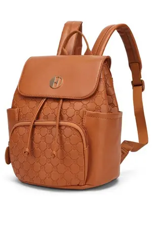 ELLE Compass Monogram Mini Backpack
