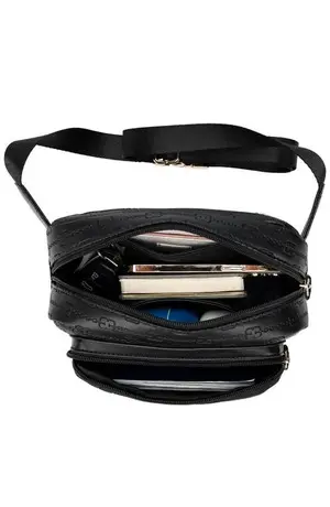 ELLE Eleganza 1.6l Vegan Leather Monogram Sling