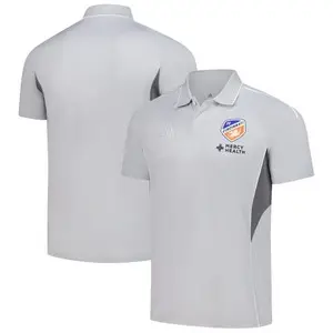 Adidas Fc Cincinnati 2025 Training Polo - Silver