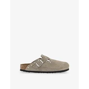 BIRKENSTOCK Boston Suede Clogs