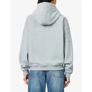 SISTERS & SEEKERS Logo-embroidered Fleece Hoodie