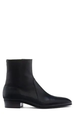 Valentino Garavani Pat Ankle Boot - Black