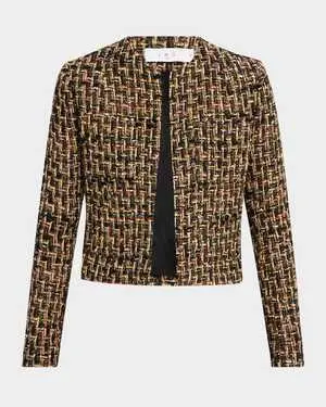 IRO PARIS Wanny Tailored Tweed Jacket - Multico