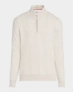 Brunello Cucinelli Drop Shoulder Knitwear For Men