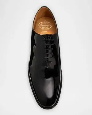 CHURCH & APOS;S Oldford Wholecut Leather Oxfords - Anthracite