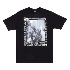 StÜssy X Patta Respect Tee - Black