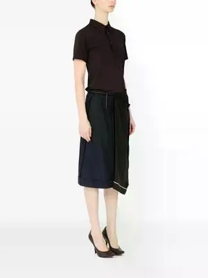 MAISON MARGIELA Asymmetric Panelled Midi Skirt