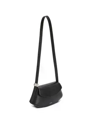JIL SANDER Small Eldorado Leather Shoulder Bag