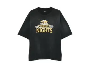 Amiri Night Tee Shirt - Black