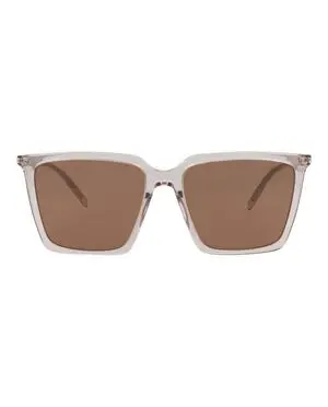 Saint Laurent Square Frame Acetate Sunglasses