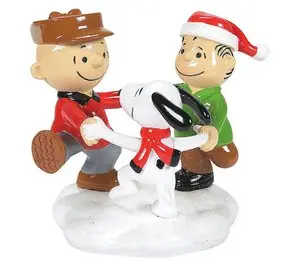 DEPARTMENT 56 Peanuts Village Trio Of Besties F Igurine - One-color