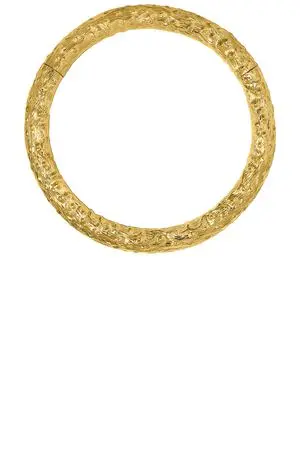 SORDO Arrecife Maxi Choker Necklace - 24k Gold Plated Brass