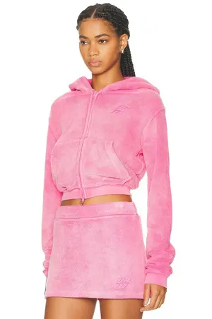 Alexander Wang Shrunken Zip-up Jacket