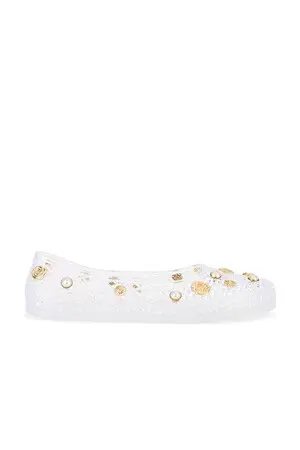 ANCIENT GREEK SANDALS Iro Flat - Clear Shells
